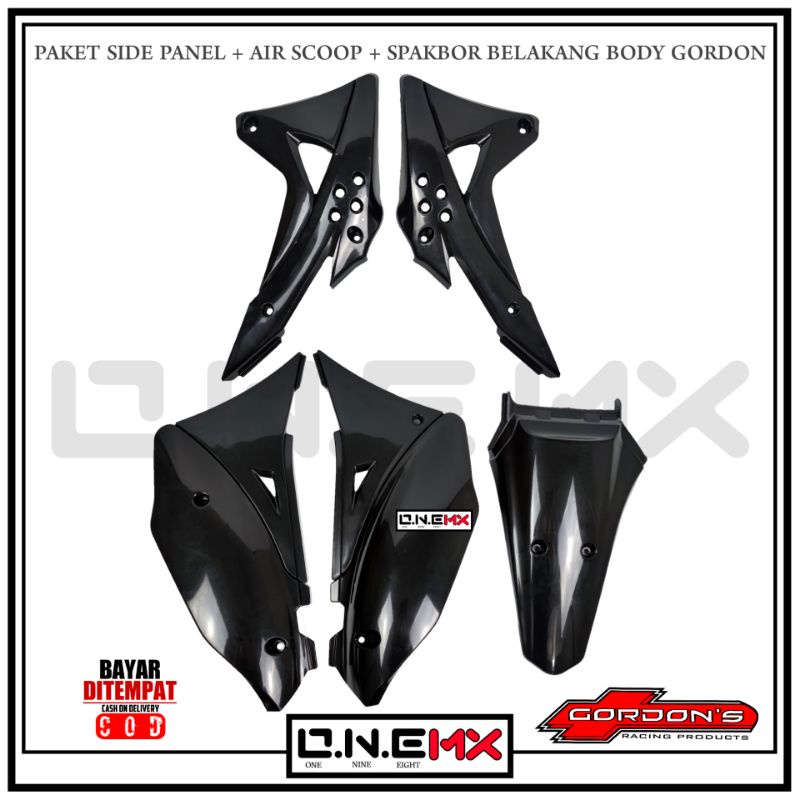 Side PANEL Package+AIR SCOOP+Rear Fender KLX GORDON - GORDONS Body ...