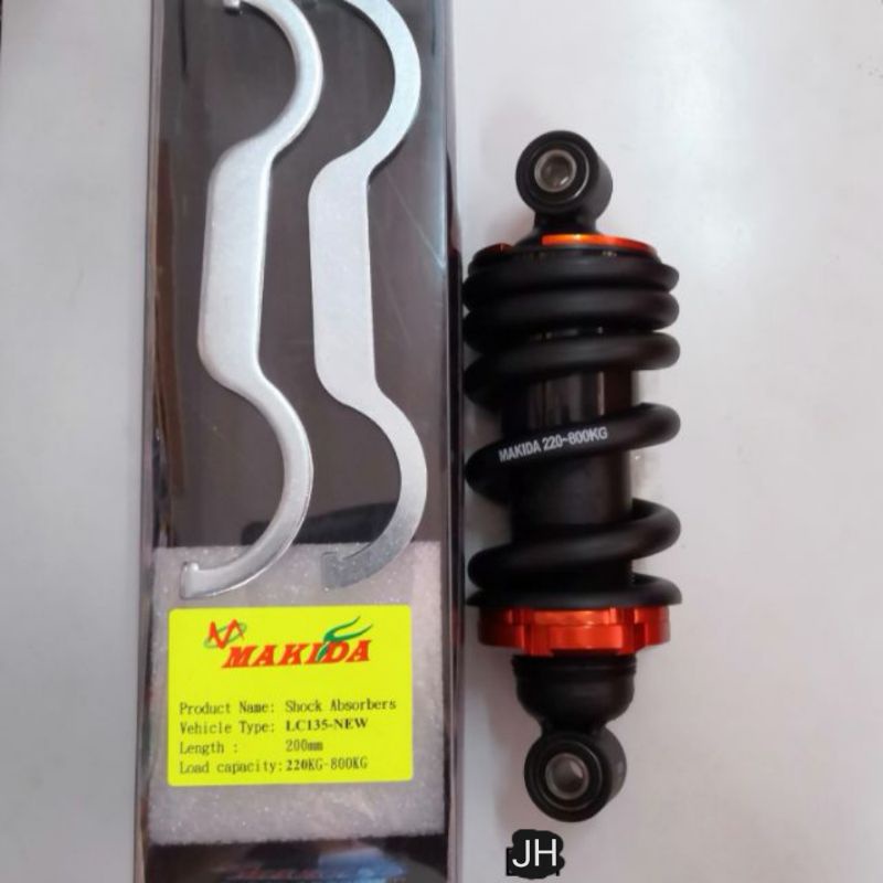 LC135 MAKIDA ADJUSTABLE MONOSHOCK LENGTH 200MM LOAD CAPACITY 220KG ...