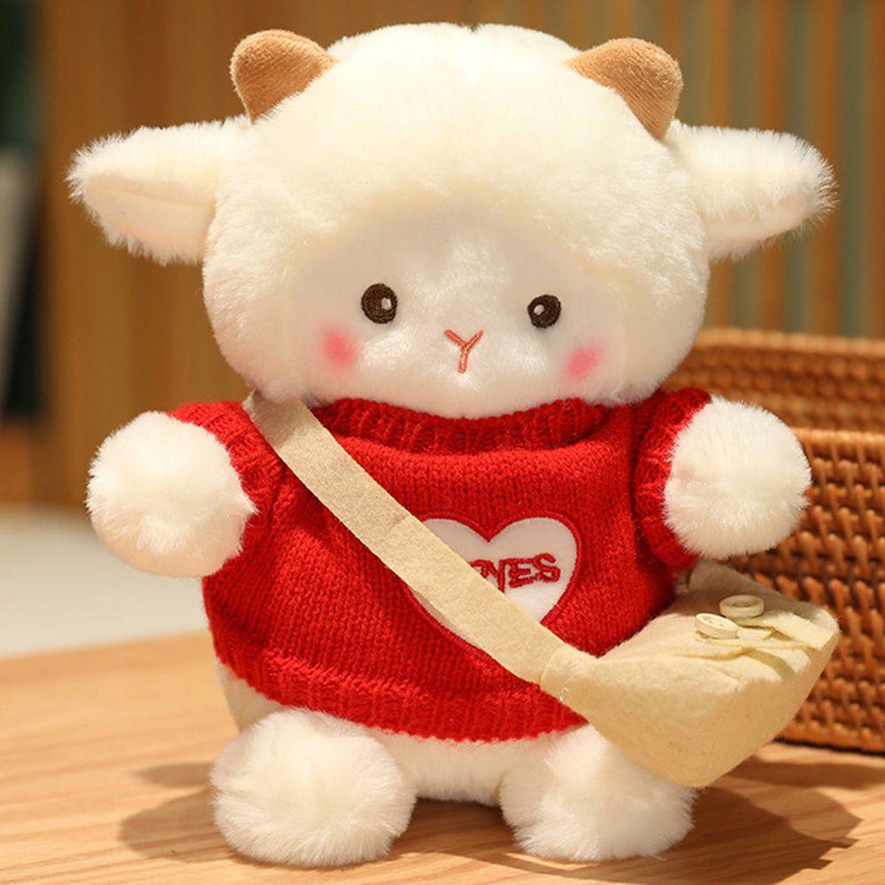 LANFY Little Sheep Plush Toy Cute Children Gift Plushie Dolls Crossbody ...
