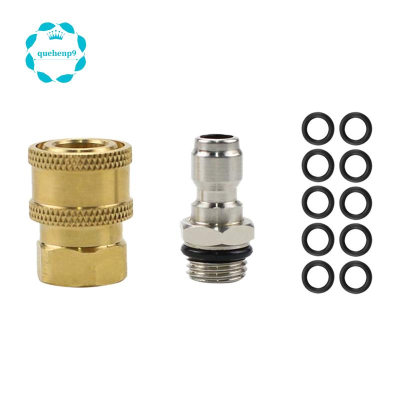 Pressure Washer Adapter Set,1/4 Inch Quick Disconnect Kit With 10 Pack ...