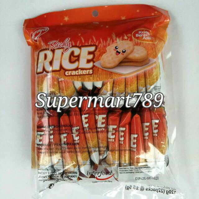Vietnam Richy Rice Crackers Naraya Salted Rice Crackers | PRODUCT ...