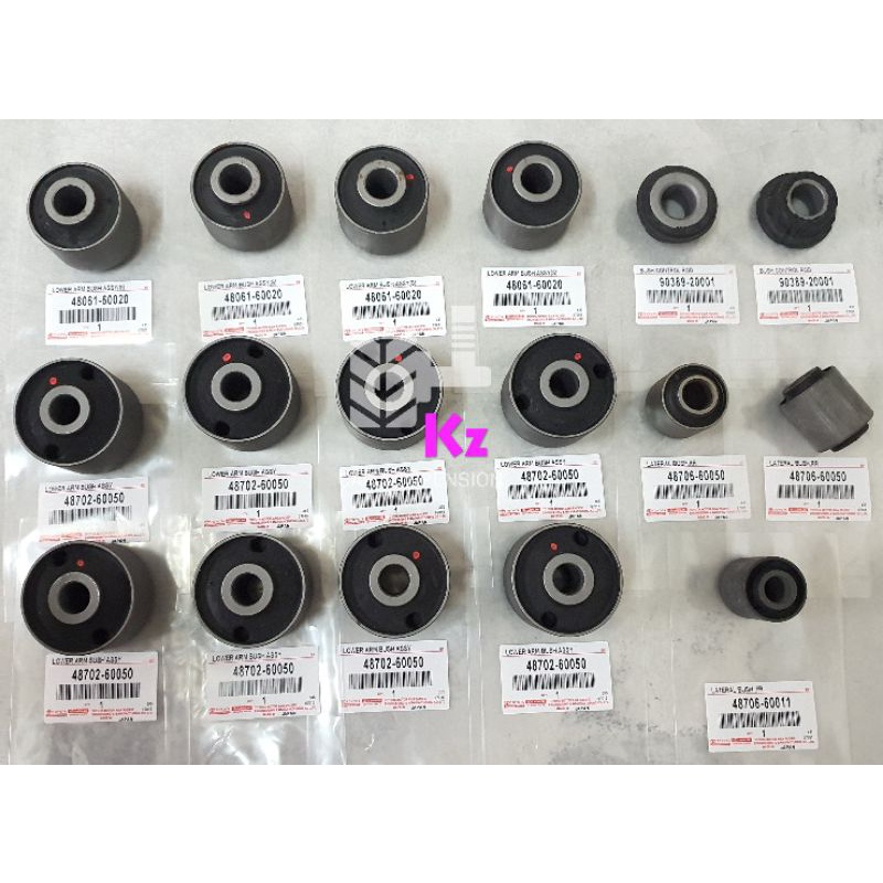 TOYOTA JAPAN - FRONT/ REAR ARM BUSH -TOYOTA LAND CRUISER II LJ79 ...