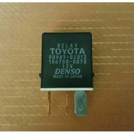Toyota Lexus Lamp Relay Auto Relay Black Relay Denso 90987-02012 (4-Pin ...