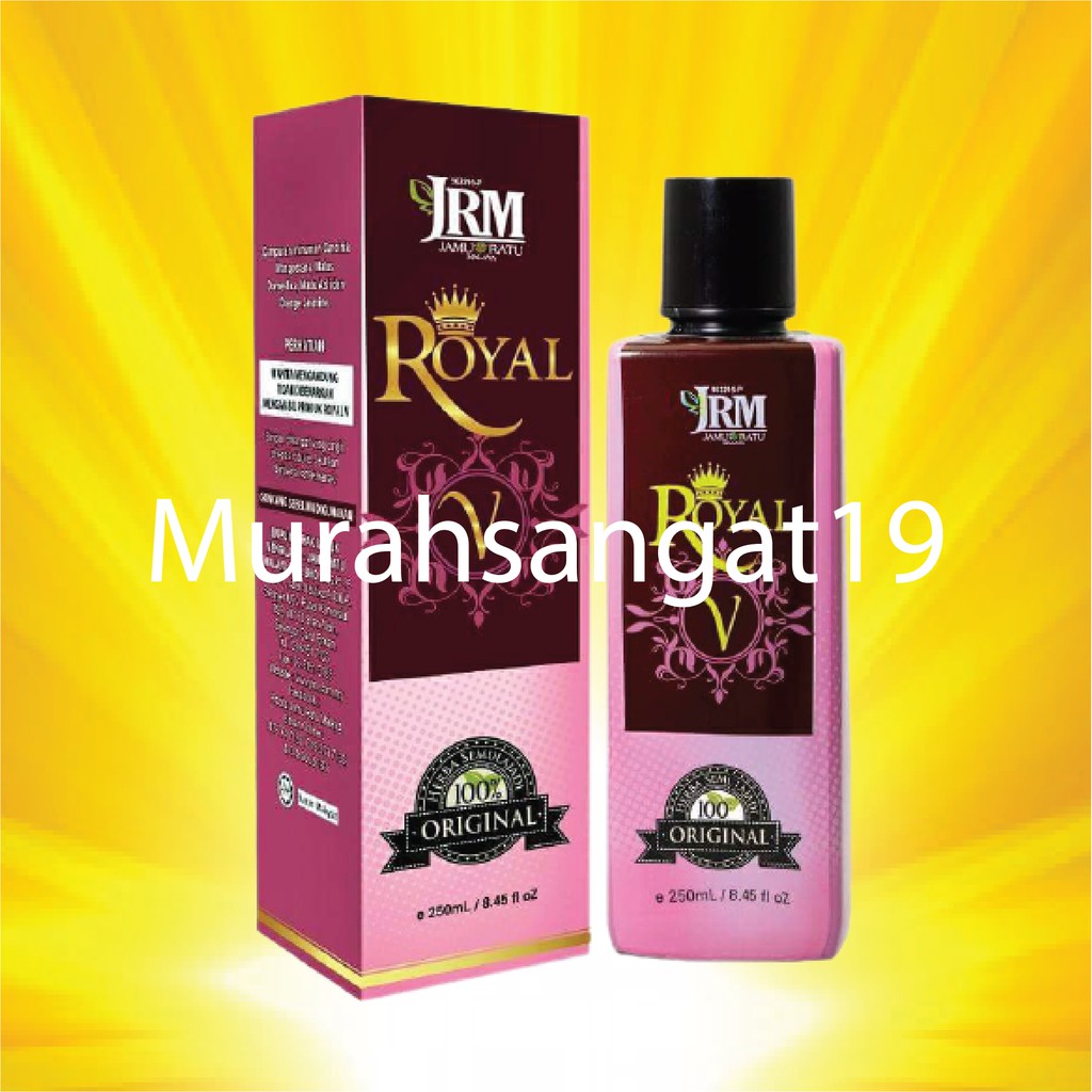 ROYAL V JRM JAMU RATU MALAYA 100% ORIGINAL HQ | Shopee Malaysia