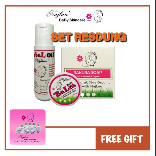 🔥 SET RESDUNG 🔥 + 🎁🎁 - NAJLAA BABY SKINCARE | Shopee Malaysia