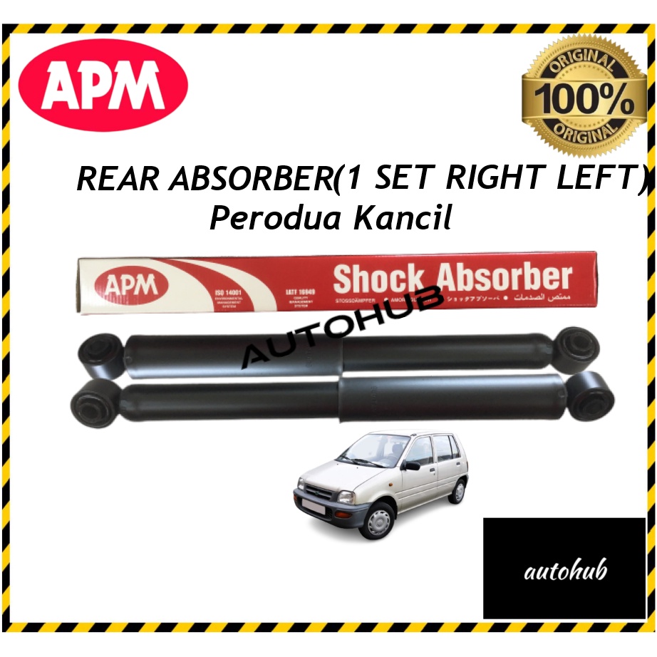 APM Kancil Absorber REAR LEFT REAR RIGHT for Perodua Kancil 660 Perodua ...