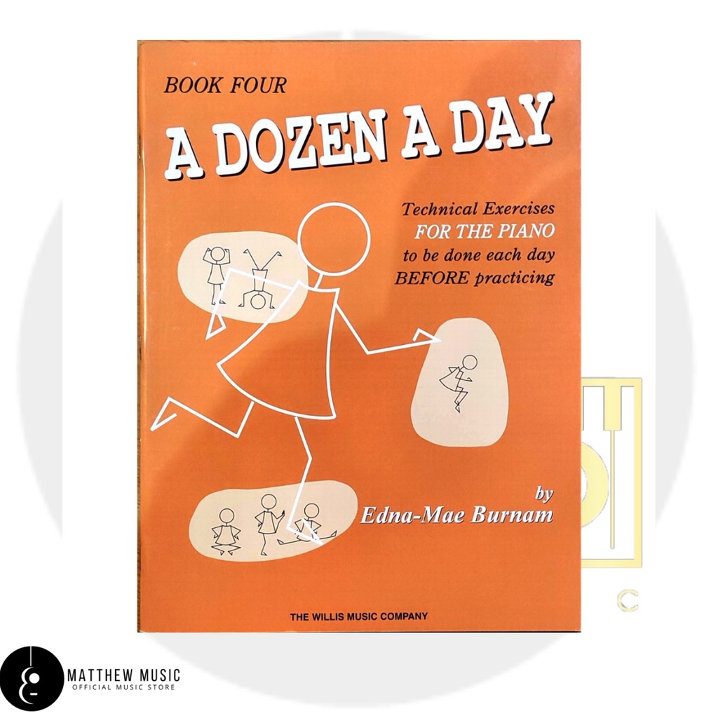 A DOZEN A DAY PIANO TECHNICAL EXERSCISE MINI / PREPARATORY/ BOOK 1,2,3 ...