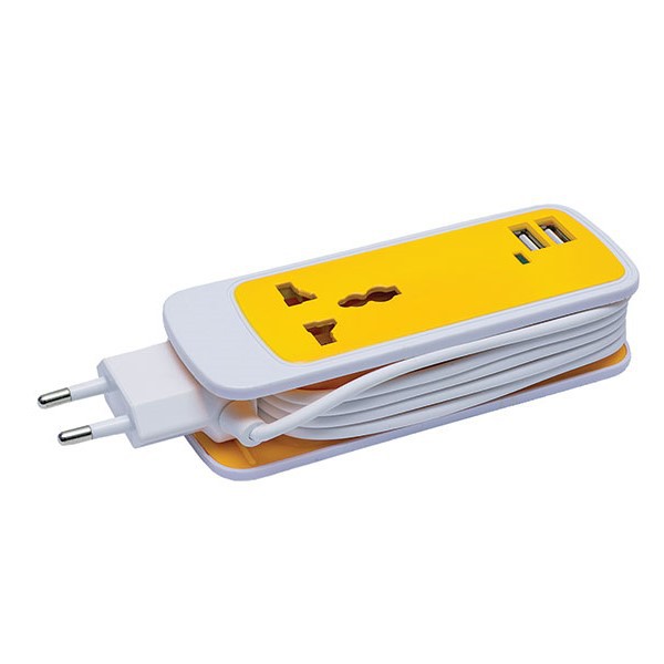Travel 3 Pin & USB Adapter - Malaysia Extension Plug - Palam Sambungan ...