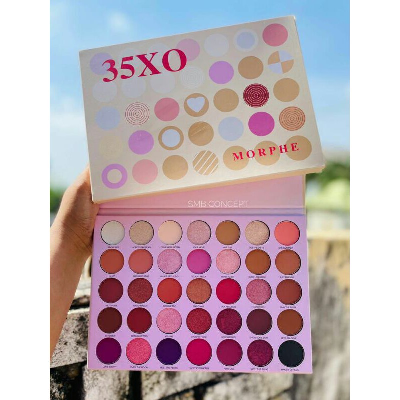 Morphe 35XO Natural Flirt Artistry Eyeshadow Palette | 35C Everyday ...