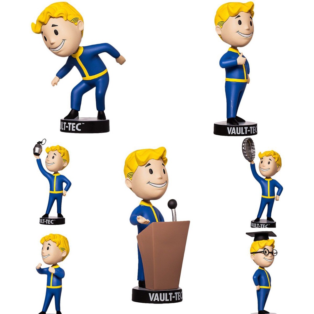 Fallout 4 Vault Boy Bobblehead Gaming Anime Figures Toys Collection ...