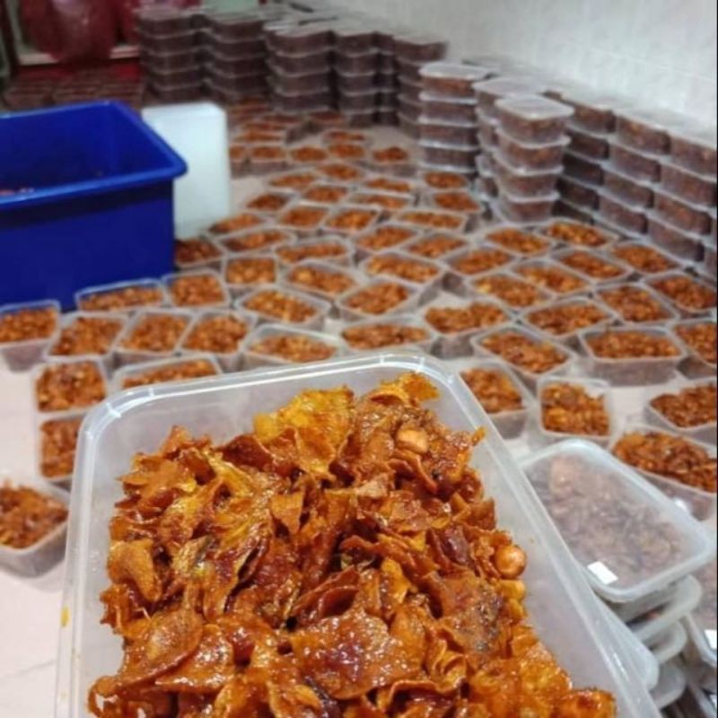 🔥KEREPEK SAMBAL BILIS KENTANG RANGUP PEDAS TRAVEL PACK 300G | Shopee ...