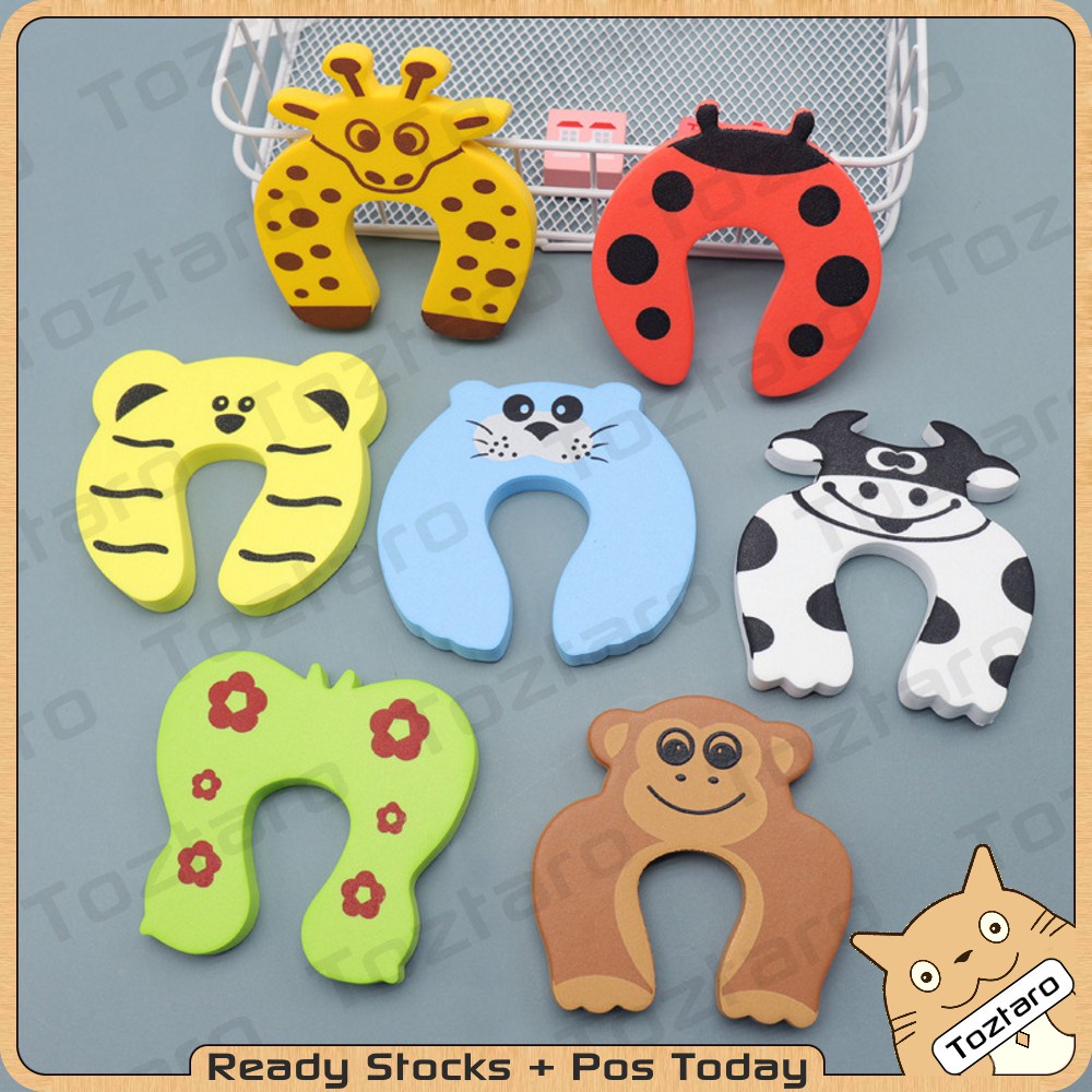 Cartoon Safety Door Stopper Child Safety Extra Thick Kids Cartoon Exit ...