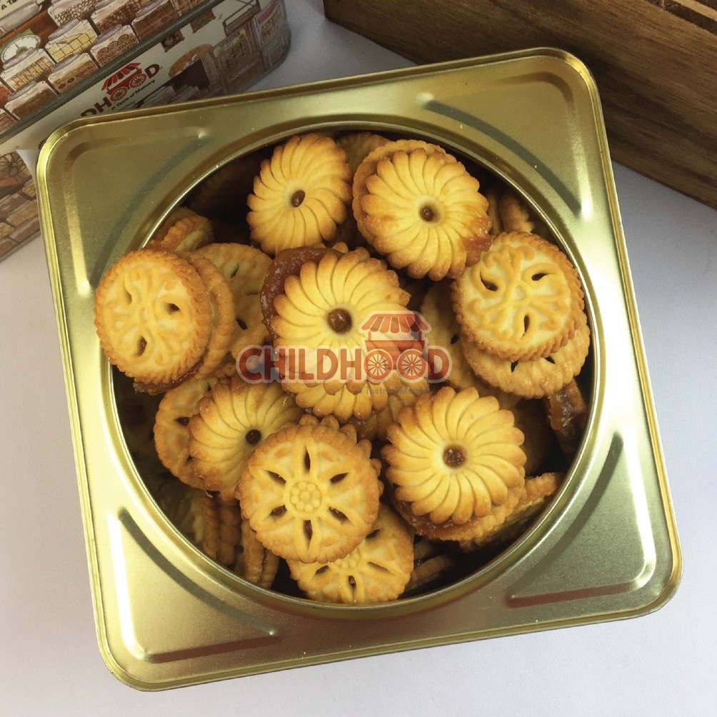 Childhood Malaysia🔥 Biskut Nanas Manis Biscuits [700g/ Family Tin ...