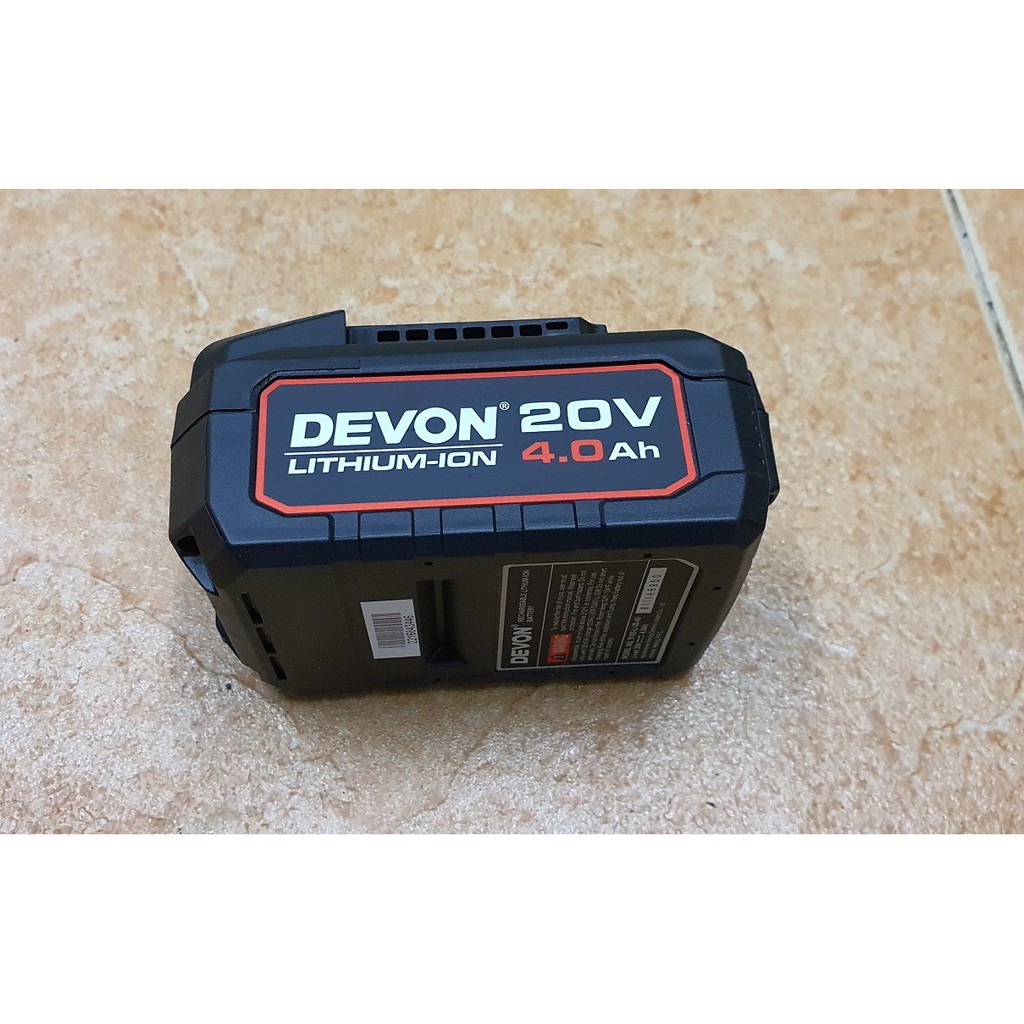 DEVON 20V 4.0Ah Battery Only | Shopee Malaysia