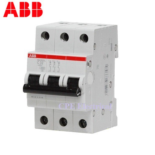 ABB SH203L 6A 10A 16A 20A 32A 40A 3P MCB 4.5kA | Shopee Malaysia