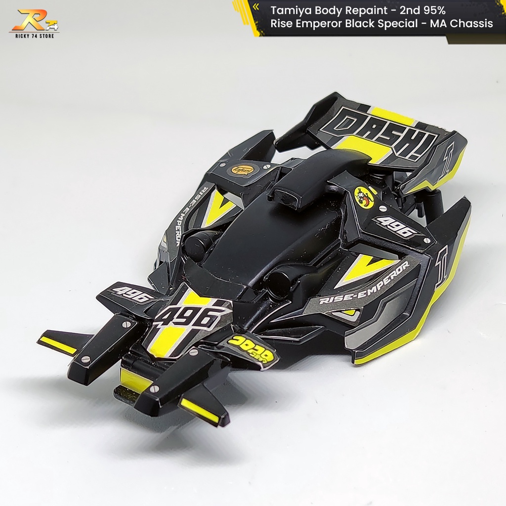 Tamiya Body Repaint - Rise Emperor Black Special MA Chassis | Shopee ...