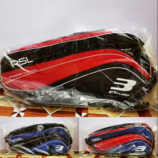 RSL Badminton Bag 【3 Compartmen】 | Shopee Malaysia