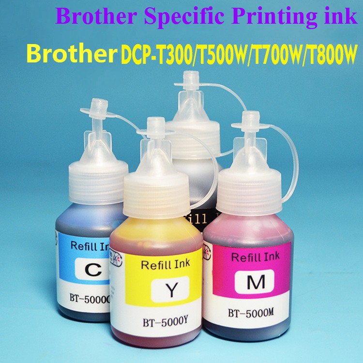 Brother Refill Ink for T300/T500/T700/T800 DCP-T300 T310w DCP-500W DCP-T700W T710w DCP-T800W ...
