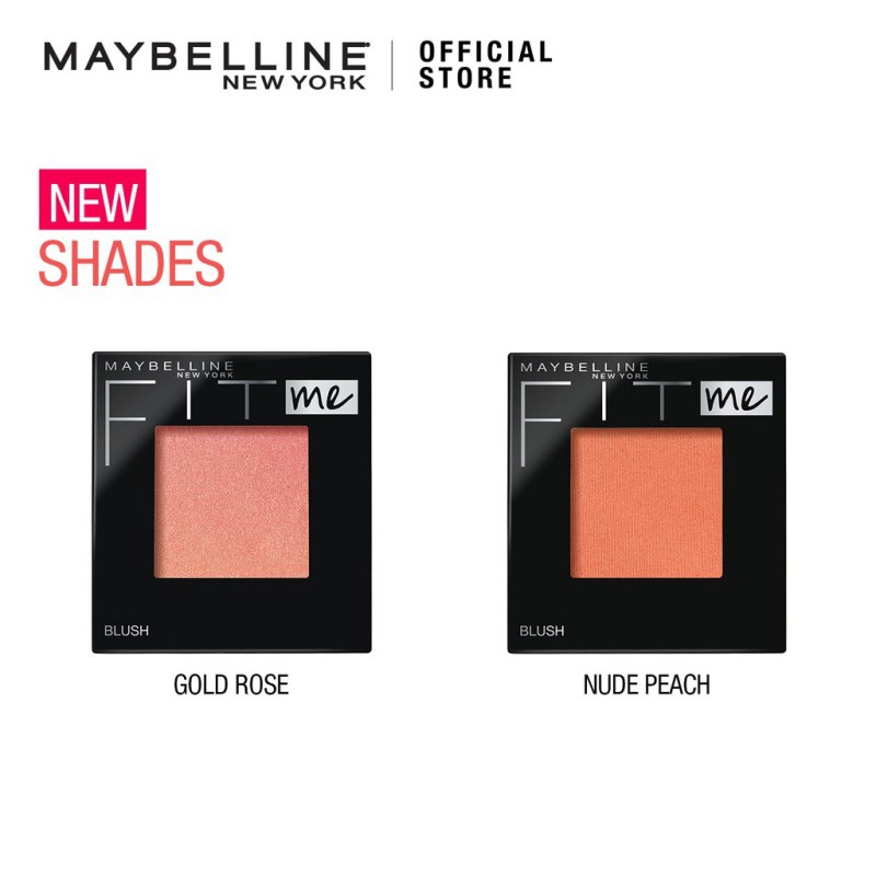 Spot Maybelline Fit Me Powder Blush Face Makeup (Maybelline Blush ...