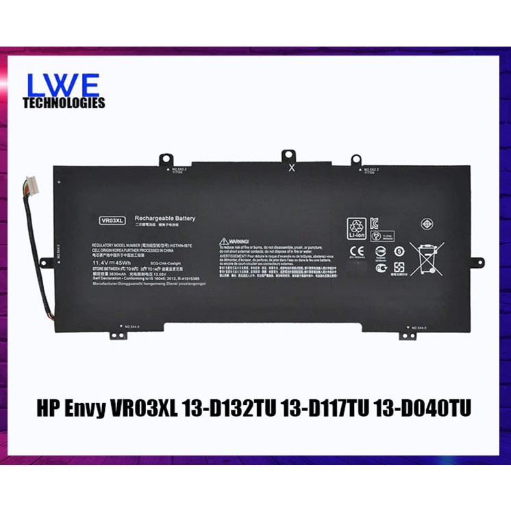 HP Envy VR03XL 13-D132TU 13-D117TU 13-D040TU 13-D044TU D045TU D050NA ...