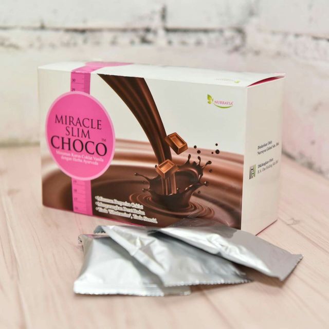 🔥HOT ITEM🔥MIRACLE SLIM CHOCO + 🎁 | Shopee Malaysia