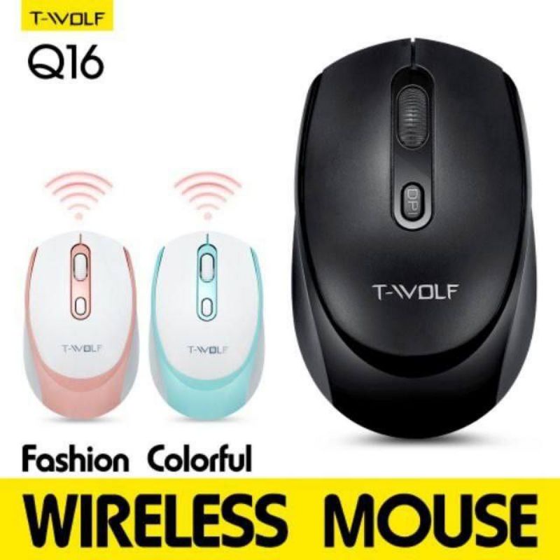 ( Ready Stock ) ORIGINAL TWOLF Q16 WIRELESS MOUSE | Shopee Malaysia
