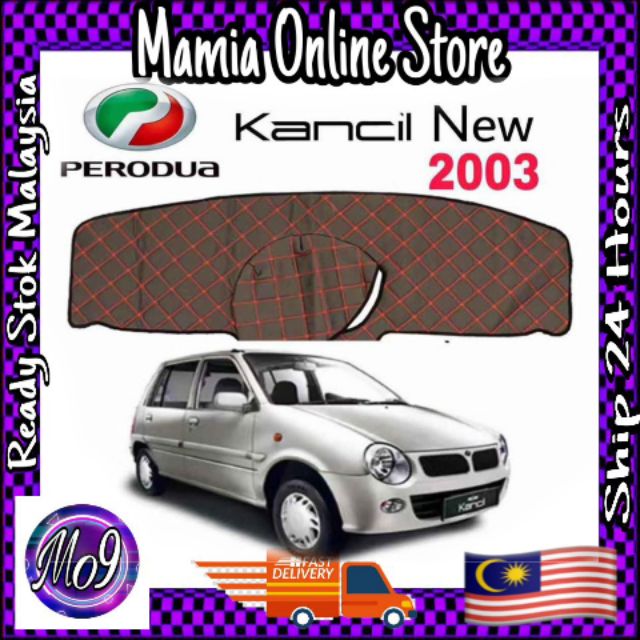 PERODUA KANCIL BARU 2003 - 2009 D.A.D NON SLIP DASHBOARD CARPET ...