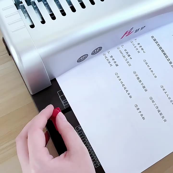 Ring / Comb Binding Machine A4/A3 Size Binding Machine Office 21 Hole Comb Binding Machine HEAVY ...