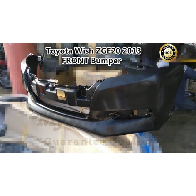 100% ORIGINAL Toyota Wish ZGE20 2013-2017 FRONT Bumper (DEPAN) | Shopee ...
