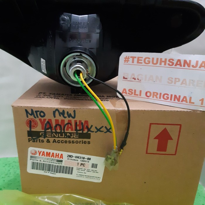 Original YAMAHA New Mio Sporty reflector/headlight | Shopee Malaysia
