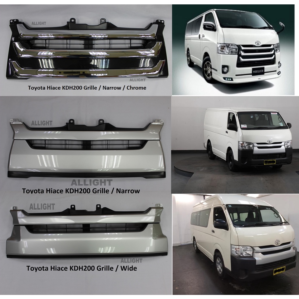 Toyota Hiace / KDH200 / 2014 / Front Grille | Shopee Malaysia