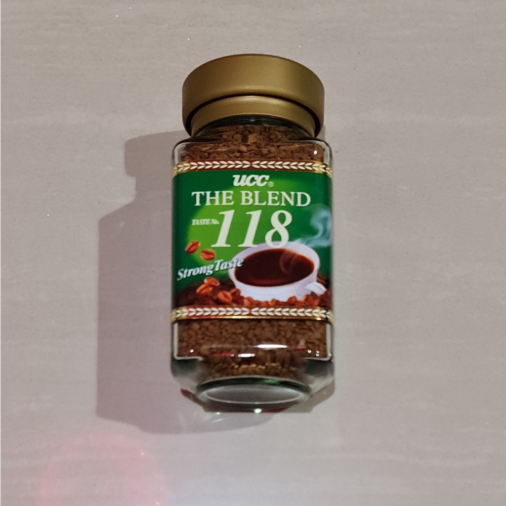 Ucc The Blend 118 Instant Coffee Strong Taste 100 Grams | Shopee Malaysia