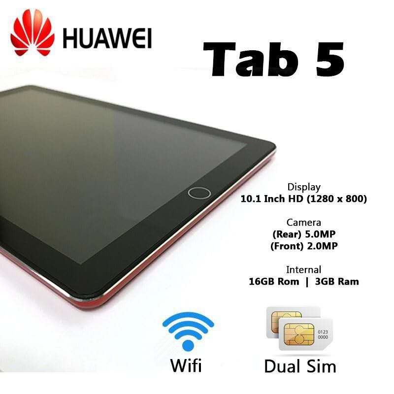 HUAWEI TAB 5 10.1 HD TABLET IMPORT SET 3+16GB (2ND HAND) | Shopee Malaysia