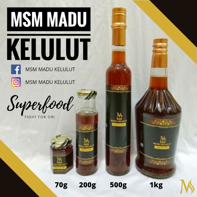 Madu Kelulut MSM STINGLESS BEE HONEY / MSM MADU KELULUT ASLI / MADU ...