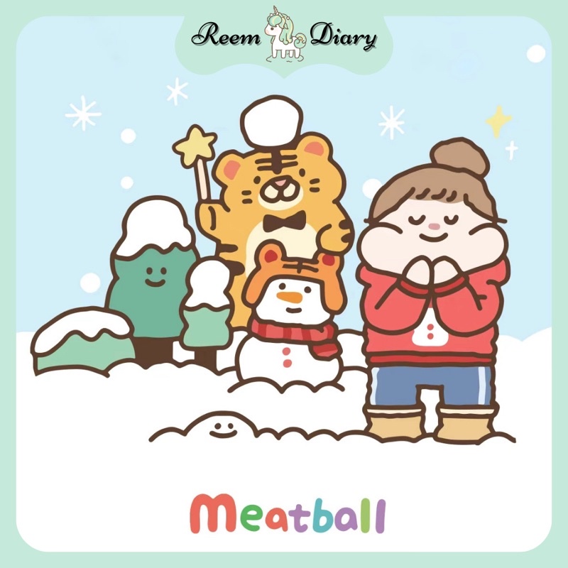 REEM【Loop】Meatball肉球 分装合集 和纸胶带 WashiTape 只有魔法才能打败魔法 开满鲜花的角落 健身减肥 商店街 甜甜 ...