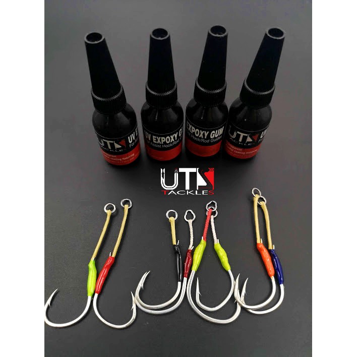 UTS UV Epoxy Gam Assist Hook/Rod Epoxy 10G/25G/60G | Shopee Malaysia