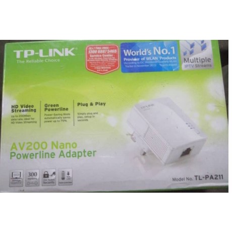 TP-LINK AV200 Nano Powerlink Adapter | Shopee Malaysia