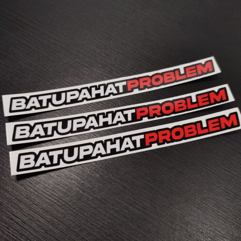 Batu Pahat Problem Sticker Pantul Cahaya | Shopee Malaysia
