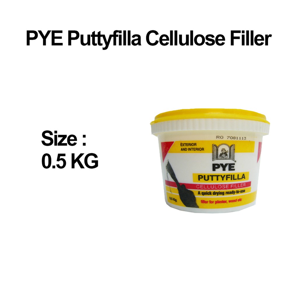 PYE E-Puttyfilla Cellulose Filler (500g) | Shopee Malaysia