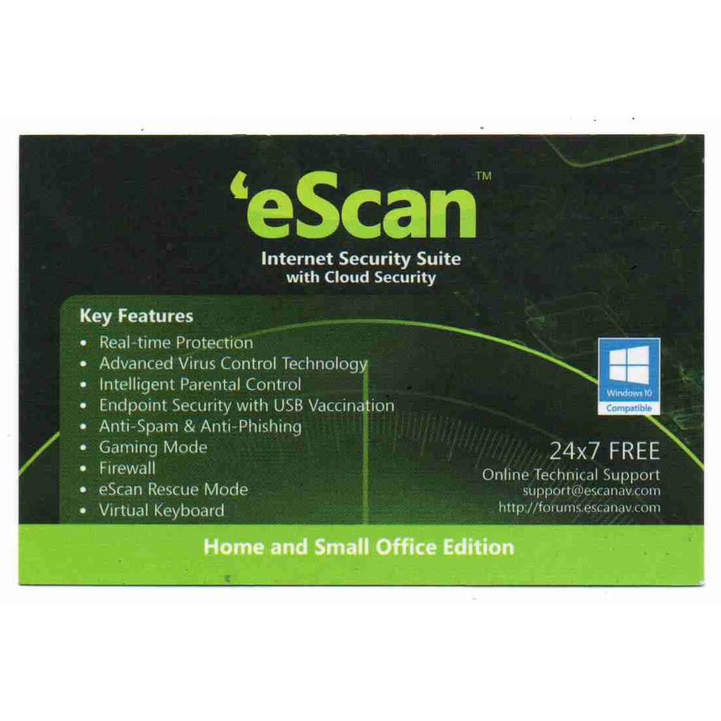 Official eScan Internet Security Suite with Cloud Security 2025 ...