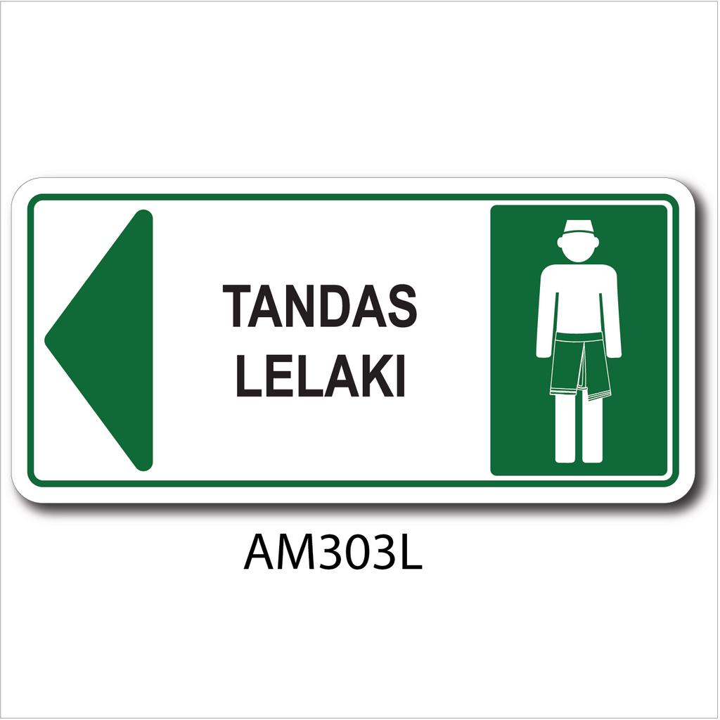 TANDAS LELAKI, PEREMPUAN, SURAU, KIBLAT, TEMPAT WUDHO LEFT RIGHT ARROW ...