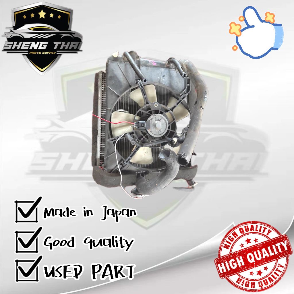 TOYOTA PASSO / PERODUA MYVI RADIATOR FAN SET(NO WARRANTY SABAH DAN ...