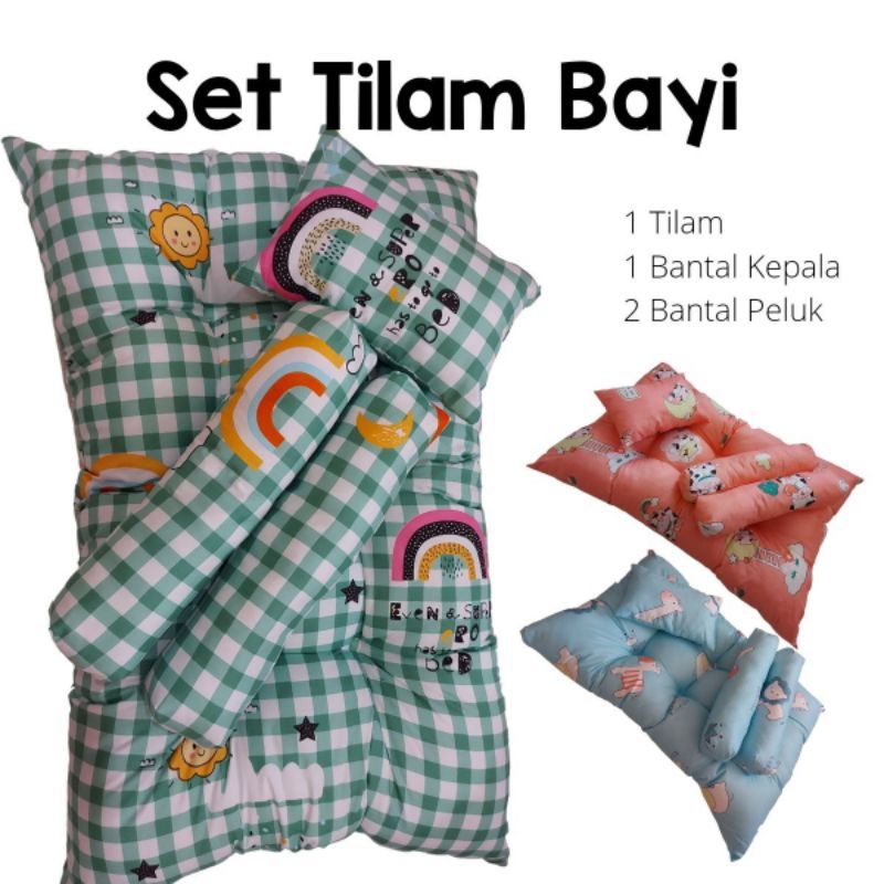Set tilam Baby Newborn Harga Jimat Berbaloi-baloi/Tilam Baby Polyester ...