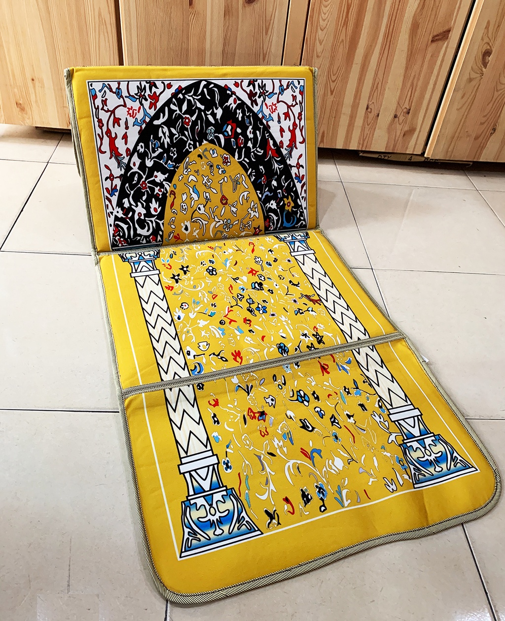 SEJADAH SANDAR GEBU RAUDHAH RAUDAH SEJADAH LIPAT FOLDABLE PRAYER MAT ...