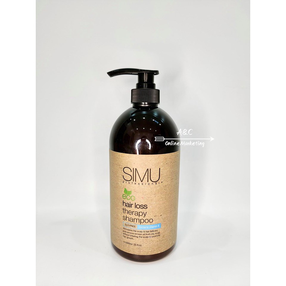 Simu Professional Salon Eco SLS Free Shampoo/Conditioner Mask 1000ml ...