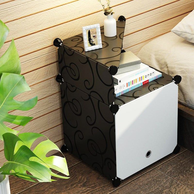 Bedside Table Storage Table ♕ Meja Penyimpanan Meja Samping Tempat ...