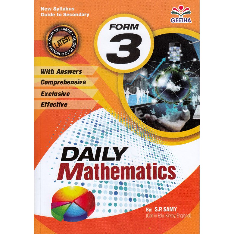 DAILY MATHEMATICS FORM 3 (GEETHA) | Shopee Malaysia