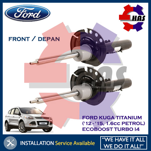 GENUINE FORD FRONT / REAR SHOCK ABSORBER (pair) for FORD KUGA TITANIUM ...