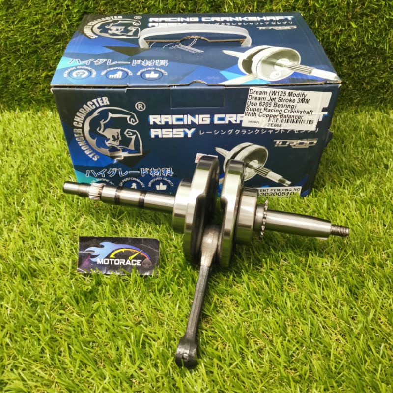 SC RACING CRANKSHAFT JETROD WAVE125 PNP EX5 CLASS 1 & DREAM JETROD WITH ...