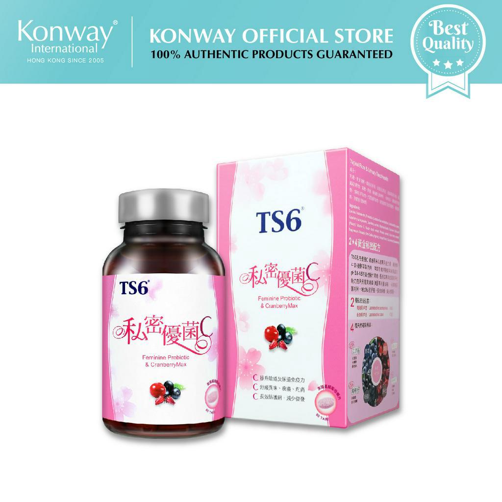 TS6 - Feminine Probiotic & Cranberry Max 60 Tablets (HK version) (Expiry Date: 23/06/2026 ...